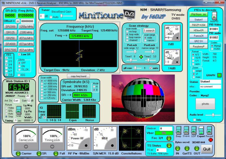 Minitioune Software – AMSAT-ON